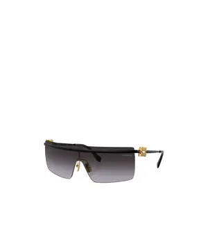 Miu Miu Miu Miu Single Lens Shield Sunglasses Black