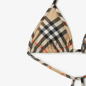 Burberry Checked Bikini Top - Sandipcheck
