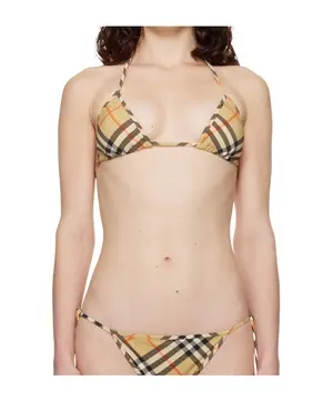 Burberry Checked Bikini Top - Sandipcheck
