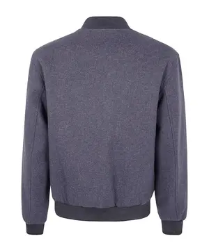 Dries Van Noten Reversible Zip-up Bomber Jacket - Gray