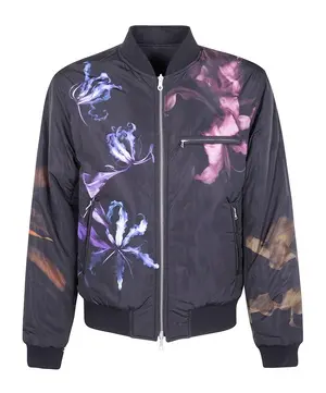 Dries Van Noten Reversible Zip-up Bomber Jacket - Gray