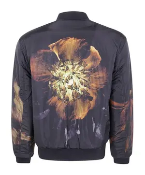 Dries Van Noten Reversible Zip-up Bomber Jacket - Gray