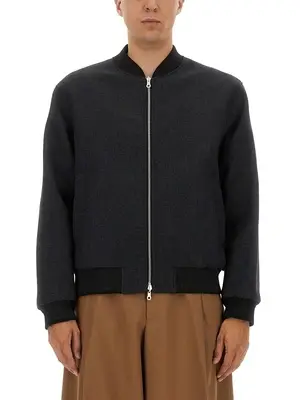 Dries Van Noten Reversible Zip-up Bomber Jacket