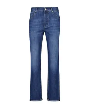 Brunello Cucinelli Straight-leg Jeans - Blue