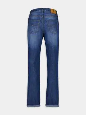 Brunello Cucinelli Straight-leg Jeans - Blue