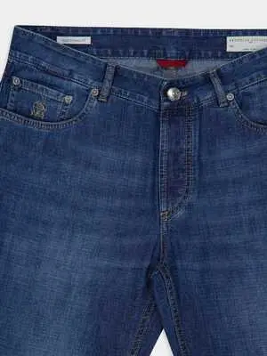 Brunello Cucinelli Straight-leg Jeans - Blue