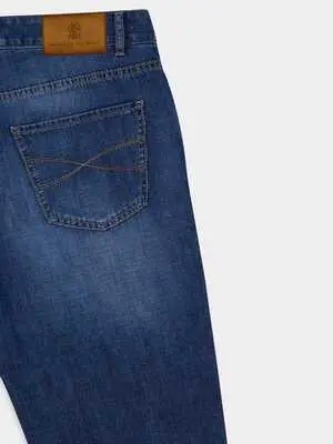 Brunello Cucinelli Straight-leg Jeans - Blue