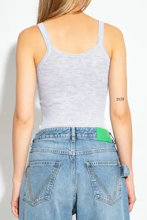 Bottega Veneta Slim Tank Top - White