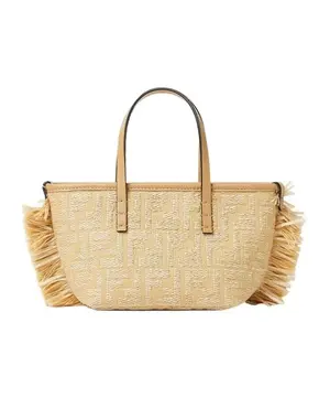 Fendi Raffia Totes