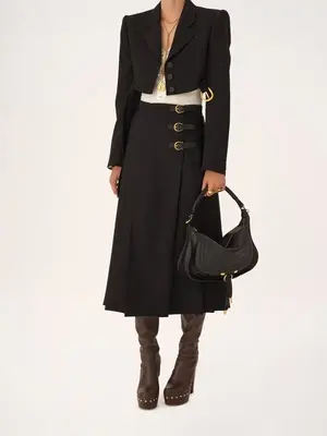Chloé Marcie Shoulder Bag - Black