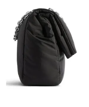 Balenciaga Monaco Chain Medium Shoulder Bag - Black
