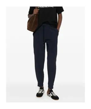 Herno Drawstring Tapered Pants - Black