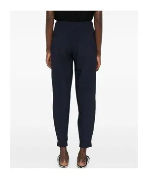 Herno Drawstring Tapered Pants - Black
