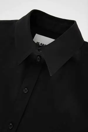 JIL SANDER Lightweight Gabardine Long Shirt