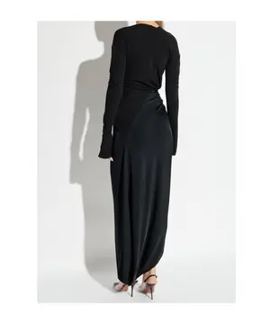 Victoria Beckham Draped Evening Gown