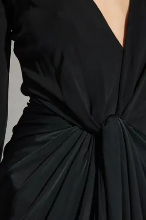 Victoria Beckham Draped Evening Gown