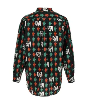 Comme Des Garçons Andy Warhol All-over Printed Shirt