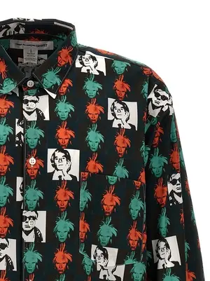 Comme Des Garçons Andy Warhol All-over Printed Shirt