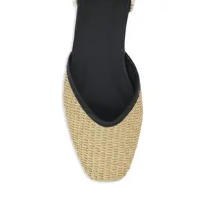 CastaÑer Flat Espadrilles With Ankle Straps - Beige