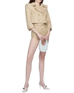 Coperni High-waisted Mini Shorts