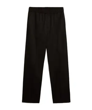 GOLDEN GOOSE Lennon Tapered-leg Trousers - Black