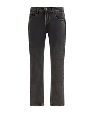 7 For All Mankind Straight Cropped Jeans