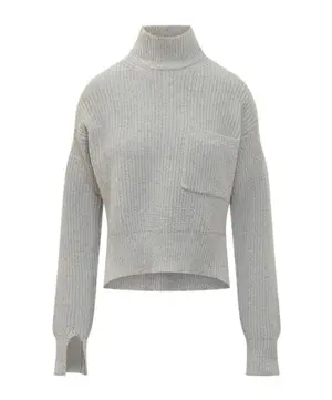 Marni Turtleneck Pocket Sweater