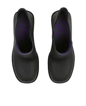 Burberry Marsh Round-toe Ankle Boots - Black