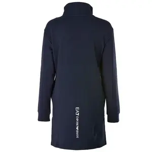 EA7 High Collar Zip Up Sweater