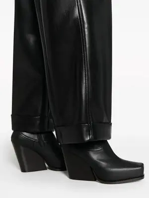 Philosophy Di Lorenzo Serafini High-waist Leather Pants
