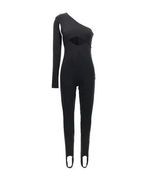 David Koma Scuba Cut-out Jumpsuit - Black