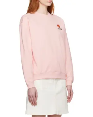 Kenzo Logo Embroidered Crewneck Sweatshirt