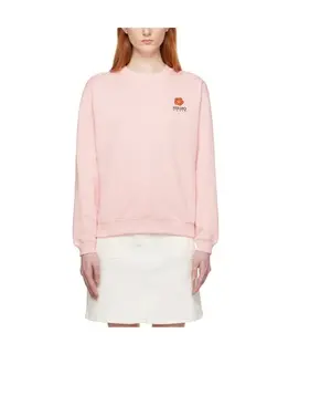 Kenzo Logo Embroidered Crewneck Sweatshirt