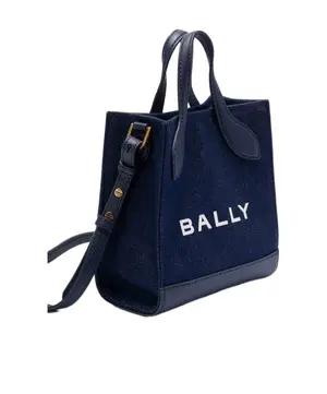 Bally Bar Mini Tote Bag - Black