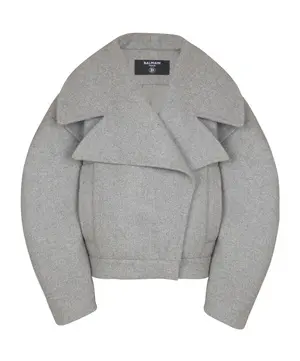 Balmain Oversized Pea Coat