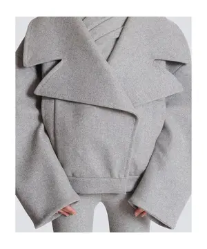 Balmain Oversized Pea Coat