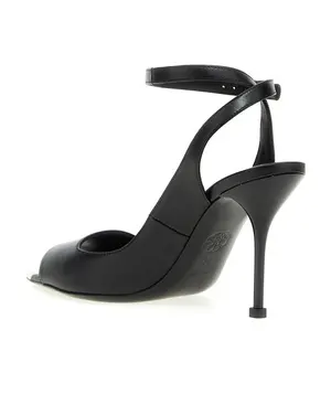 Alexander McQueen Punk Ankle Strap Pointed-toe Sandals