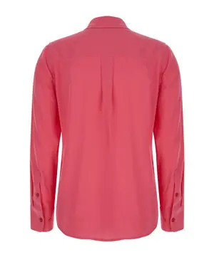 Equipment Lapel Button Shirt - Red