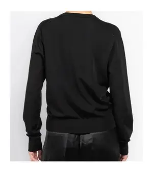 Filippa K Glossy Buttoned Cardigan - Black