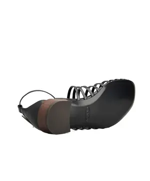 TOD'S Strappy Ankle Sandals - Black