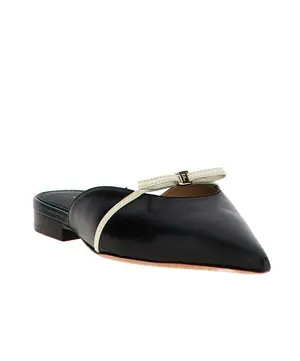 FERRAGAMO Mini Bow Mules - Black