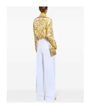 Dolce & Gabbana Flared Poplin Trousers