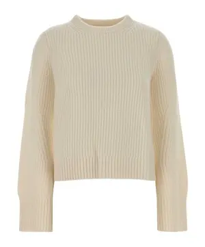 Loulou De Saison Alfie Cashmere Knitwear - Ivory