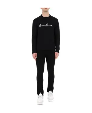 Versace Embroidered Logo Jumper