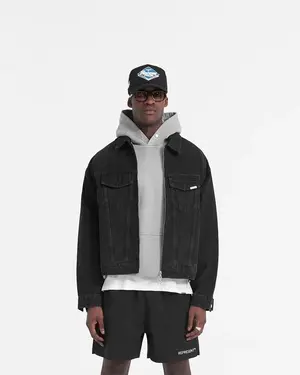 REPRESENT R4 Denim Jacket - Black