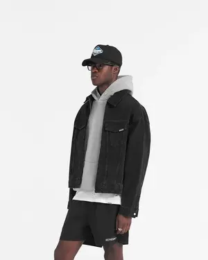 REPRESENT R4 Denim Jacket - Black