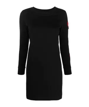 Moschino Heart Detail Sweater Dress