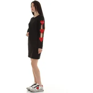 Moschino Heart Detail Sweater Dress