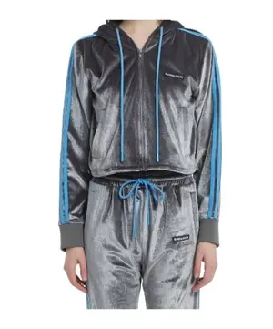Marissa Chiara Long Sleeve Zip-up Cropped Jacket