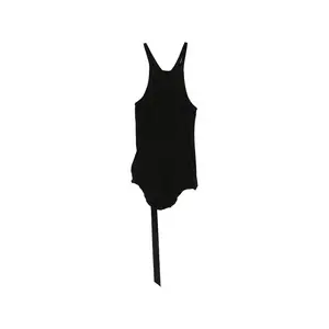 Rick Owens Scoop Neck Tank Top - Black